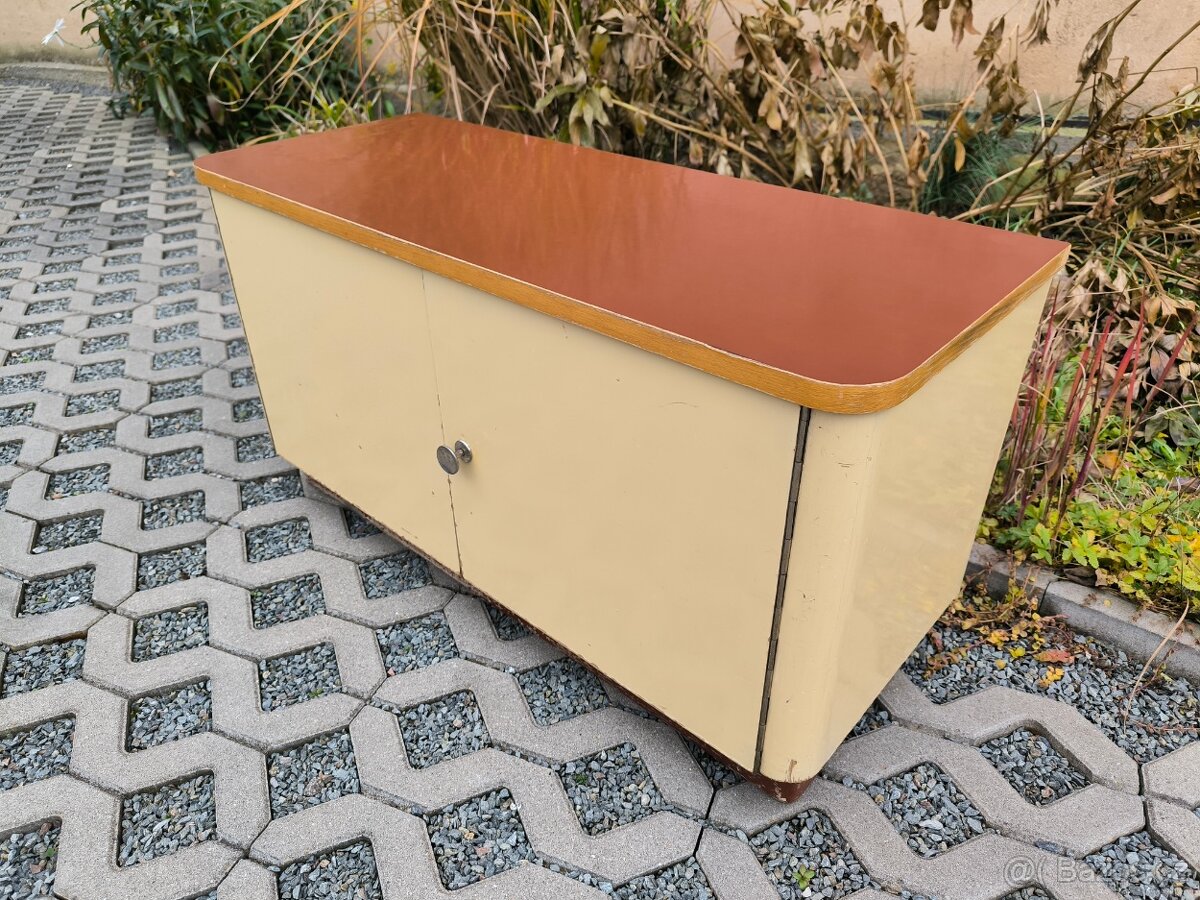 Retro umakartový botník / skříňka - 50. léta - Plzeň-sever | Bazoš.cz