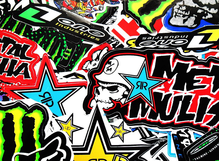 Samolepky Monster, Fox, Rockstar, GoPro, Akrapovič, Michelin - Přerov ...