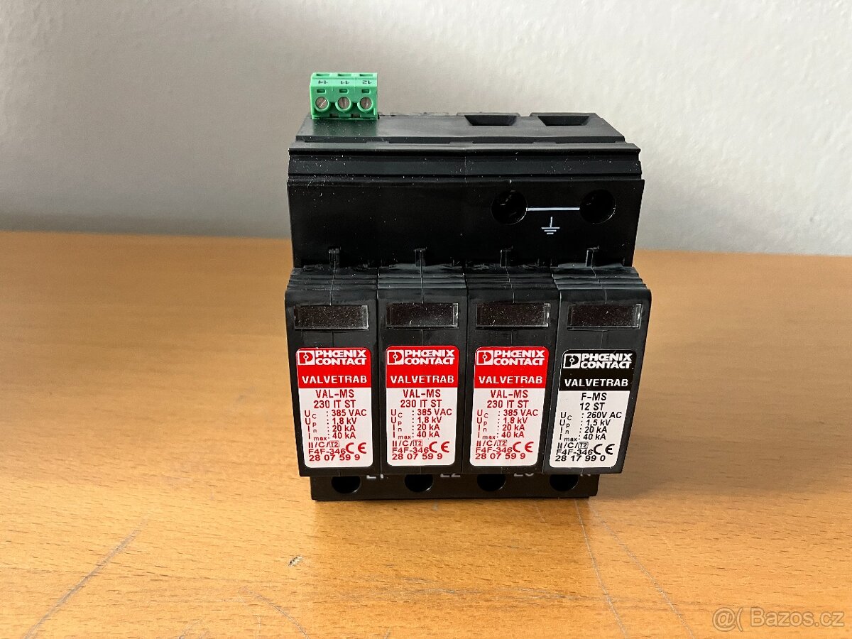 Prepatova ochrana Phoenix contact VAL-MS 230IT/3+1-FM - Slovensko ...