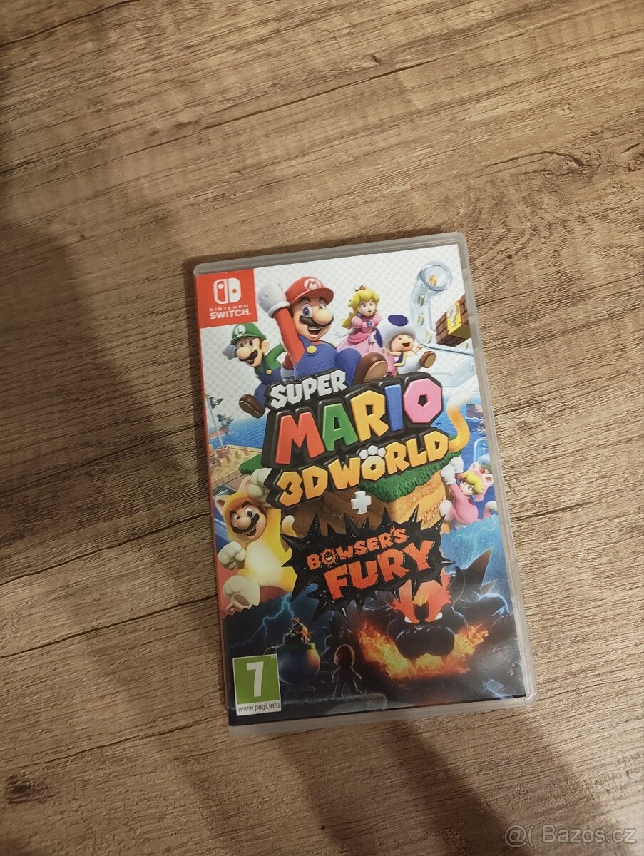 NINTENDO SWITCH SUPER MARIO 3D WORLD + BOWSER’S FURY - Frýdek - Místek | Bazoš.cz
