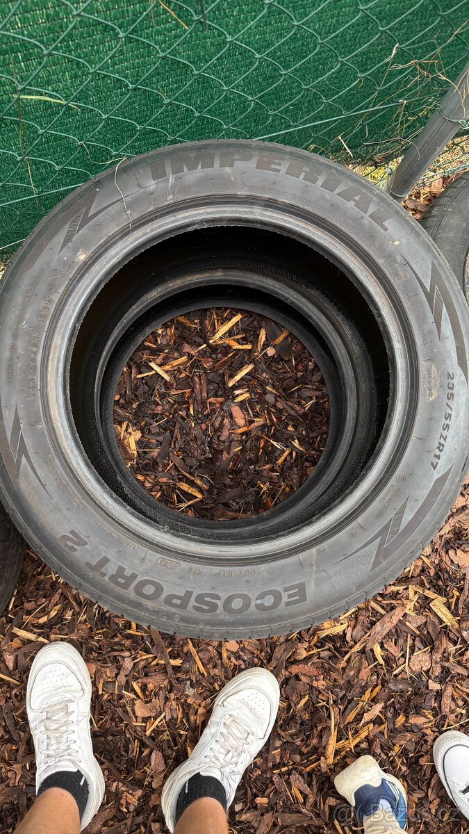 07 - 2x pneu 235/55 R17 Imperial DOT 4123 letní - Praha - východ | Bazoš.cz
