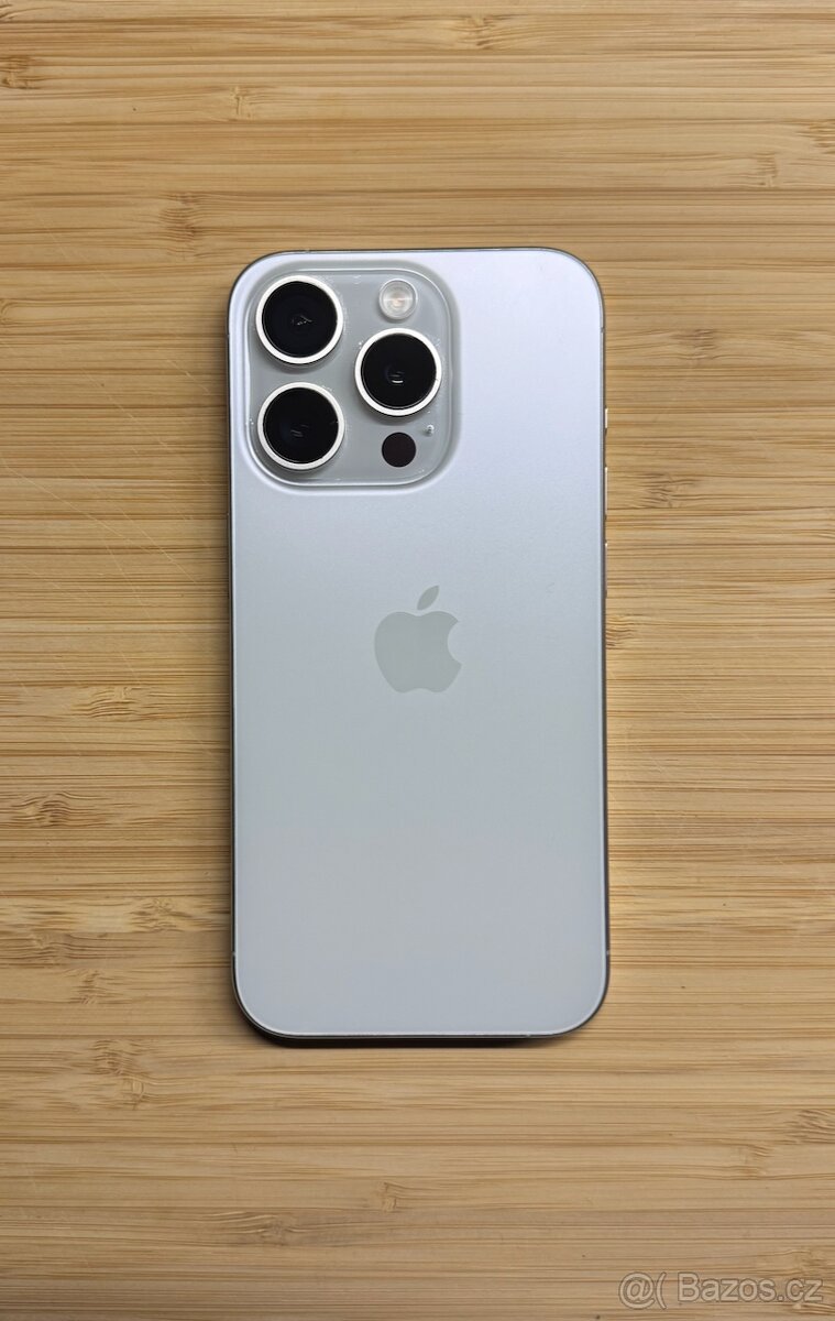 Apple iPhone 15 Pro Max 128GB White - Praha 10 | Bazoš.cz