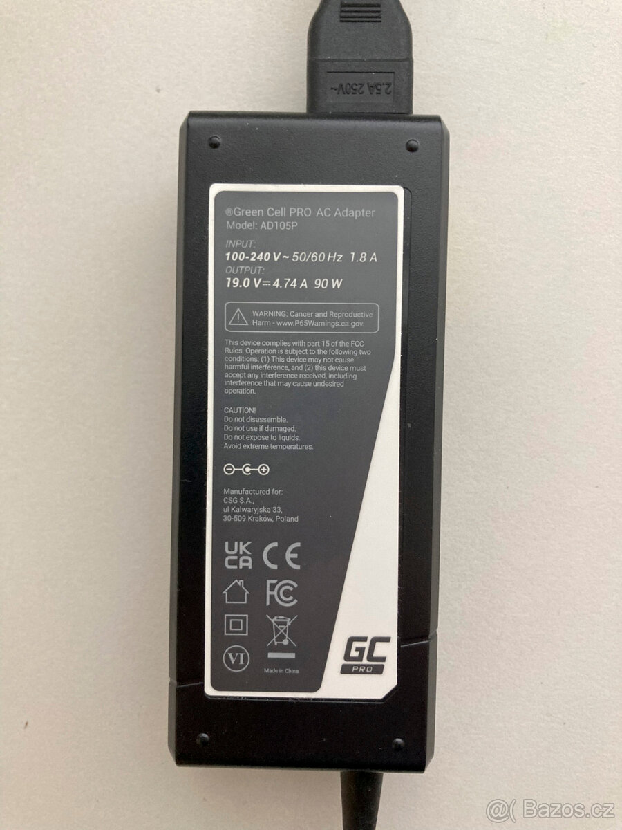 Napájecí adaptér pro HP EliteBook G5 a podobné - Ústí nad Labem | Bazoš.cz