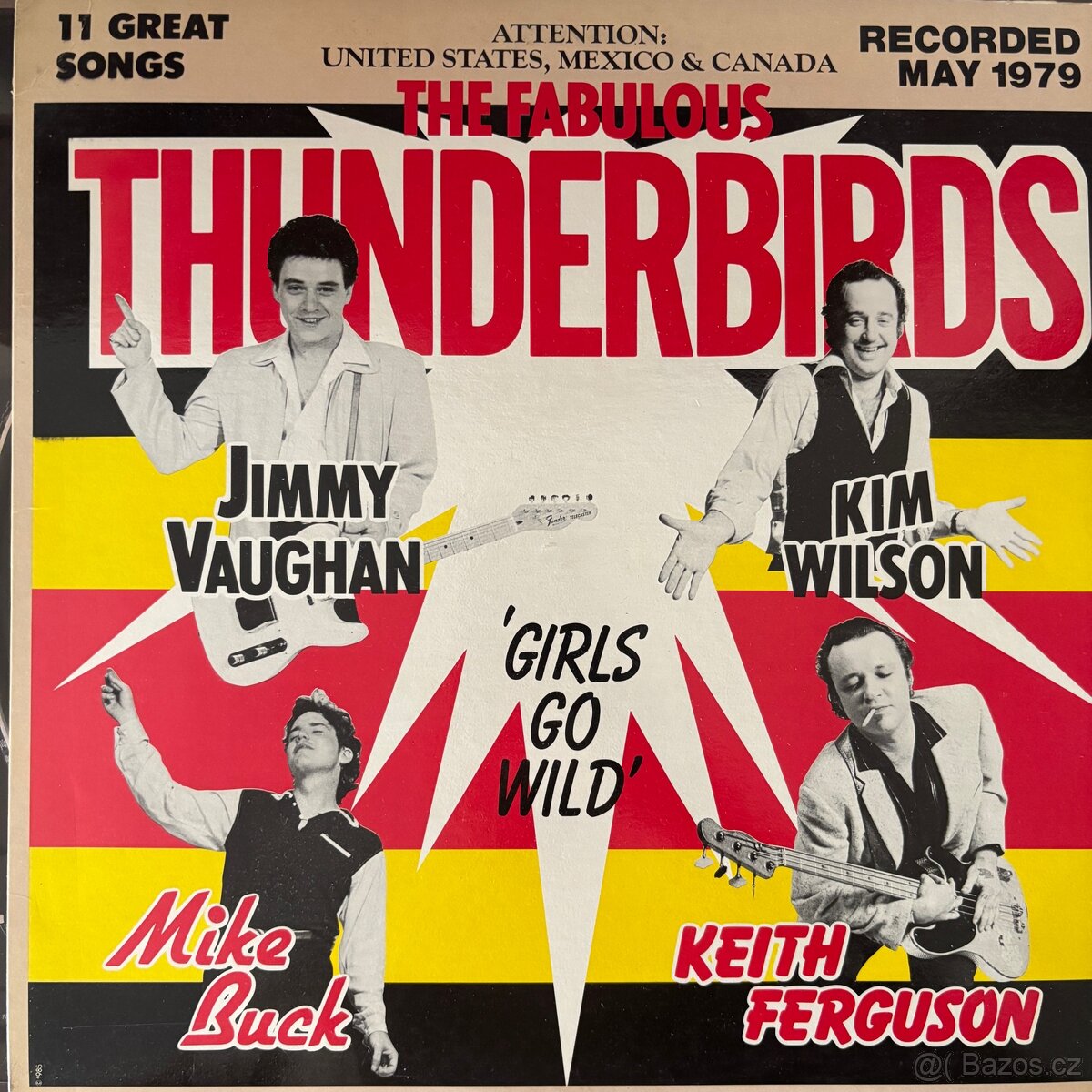 The Fabulous Thunderbirds — Girls Go Wild. LP - Plzeň | Bazoš.cz