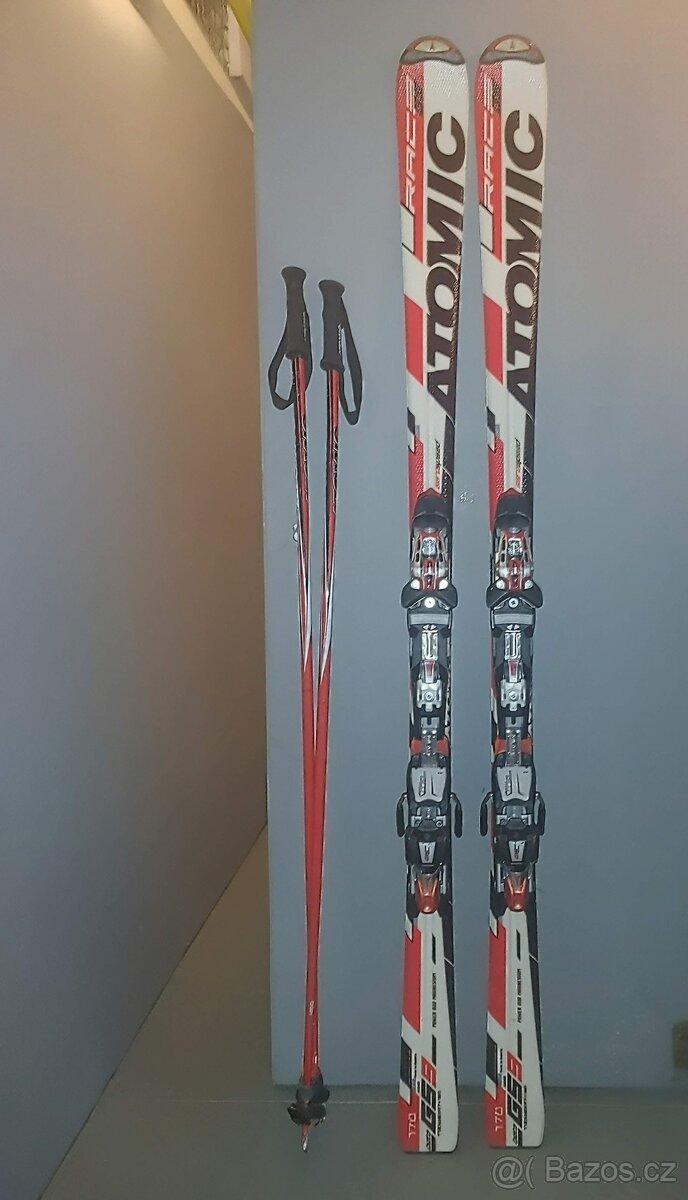 Lyže atomic 170cm - Praha 10 | Bazoš.cz