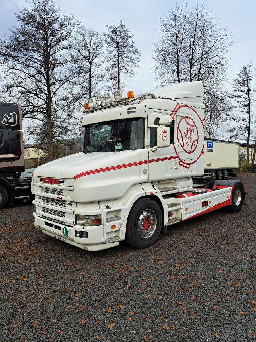 Scania 164...V8 ..480 úprava 580 hydraulika traktor - Karlovy Vary ...