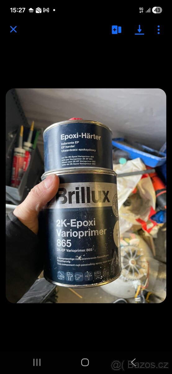 Epoxidove tužidlo brillux - Teplice | Bazoš.cz