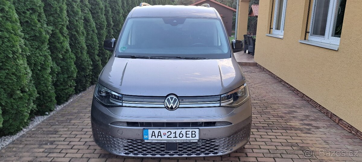 VW Caddy Maxi 1,5 TGI Style, CNG, 7 miestna - Slovensko | Bazoš.cz