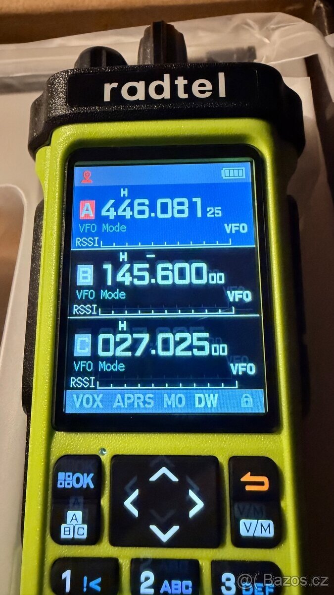 Radtel 950 PRO zeleny, novy, GPS, APRS, TOP - Olomouc | Bazoš.cz