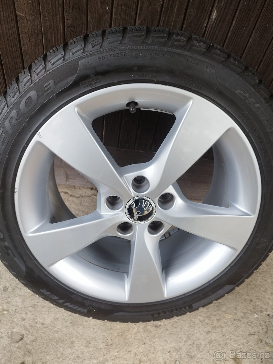 16" originál Škoda 5x100 R16 - Rychnov nad Kněžnou | Bazoš.cz