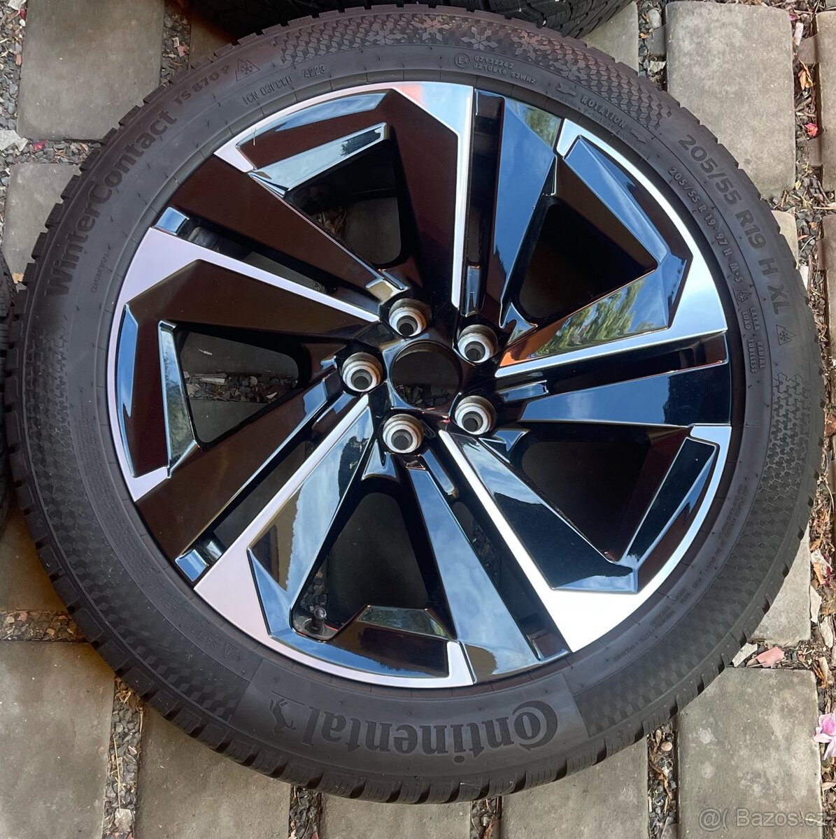 Alu JASPE BLACK 19" Peugeot 408, C5 X Zimní 205/55 R19 - Praha 9 | Bazoš.cz