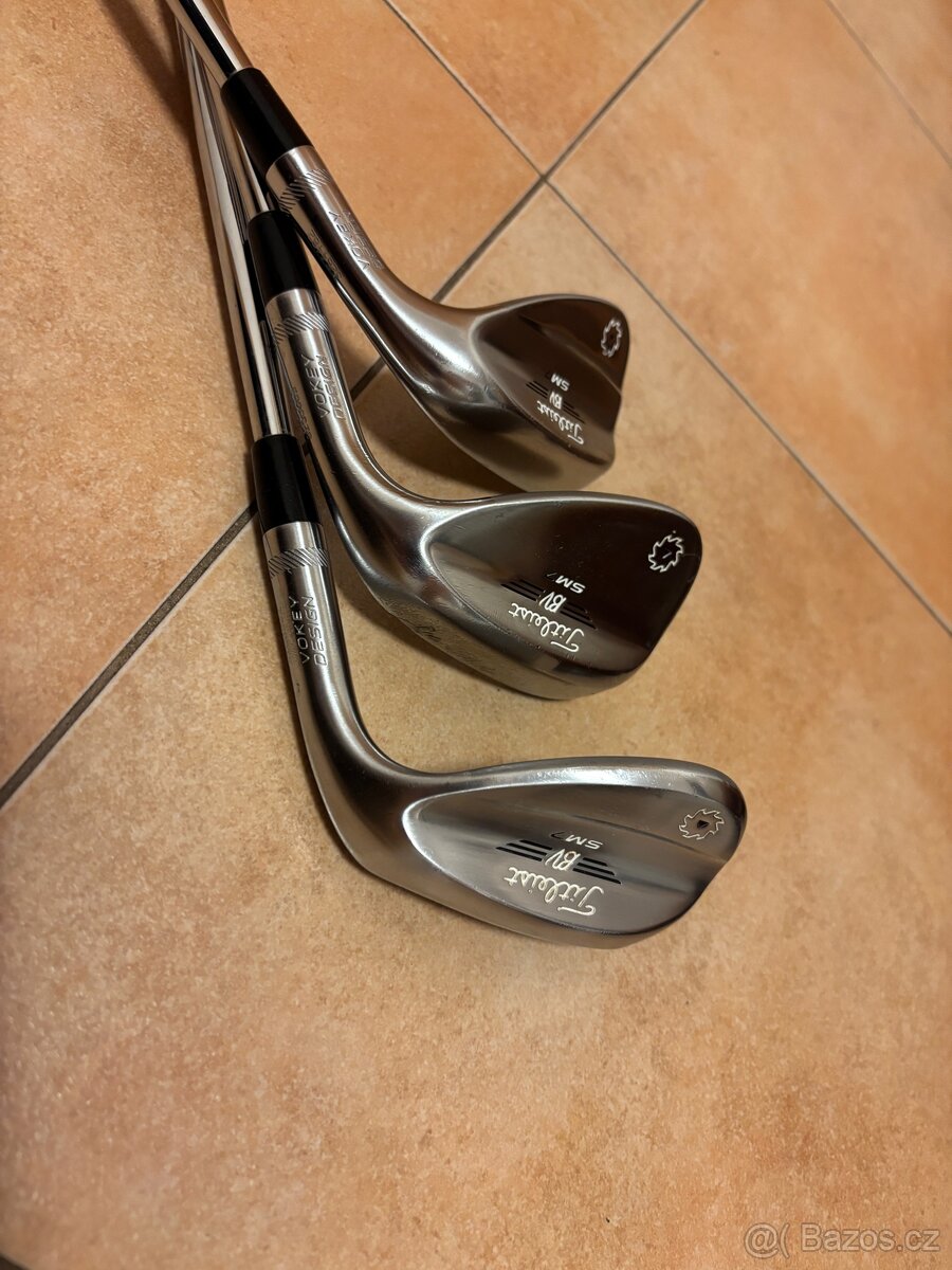 Titleist 3x wedge SM7 48/54/58 - Praha 4 | Bazoš.cz