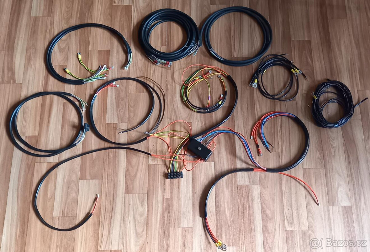 kabeláž ZETOR 25 - verze dynamo nebo alternátor - Uherské Hradiště ...