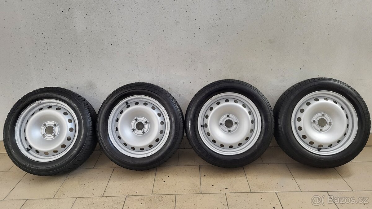 Zimní sada kol 4X98 s pneu 185/60R15 vzorek cca 6mm - České Budějovice | Bazoš.cz