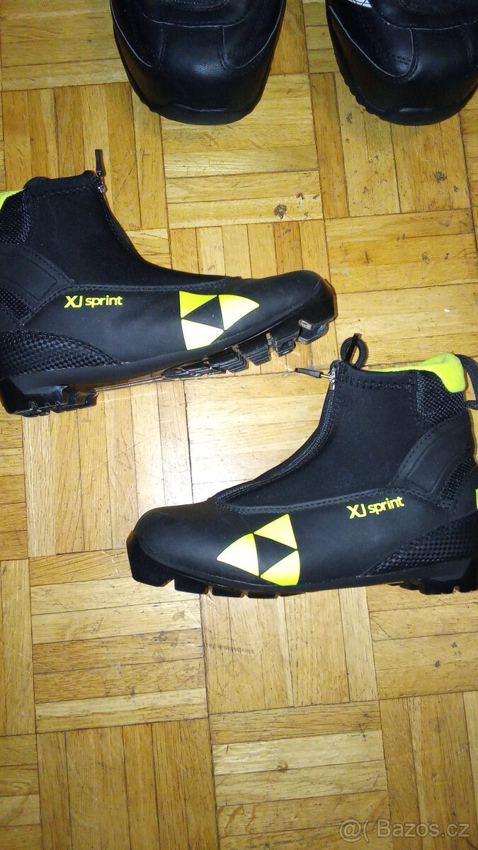 boty na běžky fischer, vel. 36 ( stélka 22,5 cm) NNN - Praha 10 | Bazoš.cz