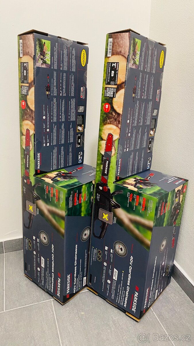 Aku řetězová pila Parkside Performance PPKSA 40-Li B2 - Kolín | Bazoš.cz