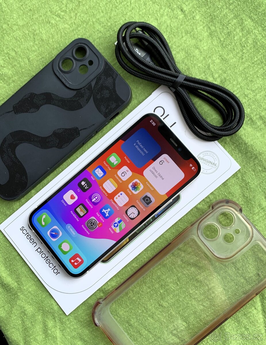 🍏 Apple Iphone 12 MINI white 64GB 🍎 100% baterie 🔋 - Jihlava | Bazoš.cz