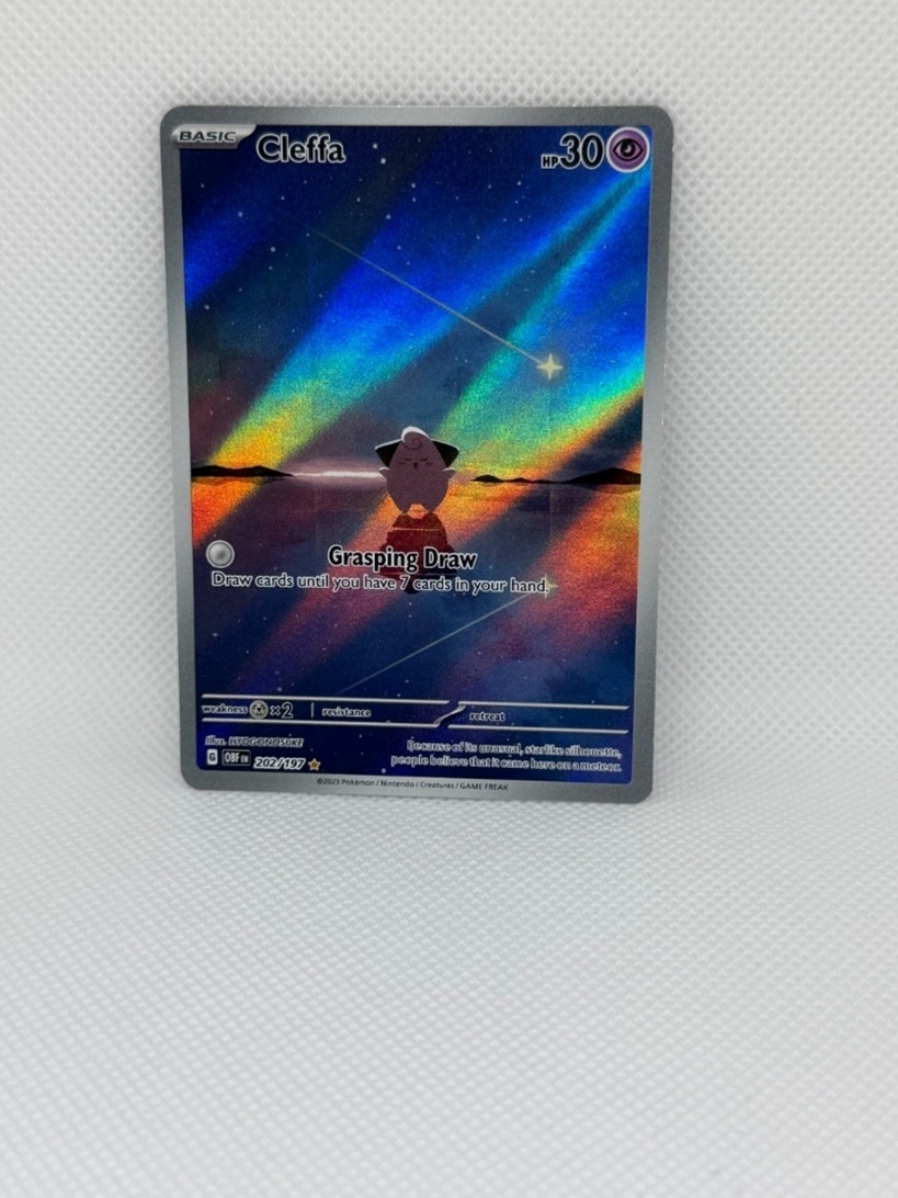 Pokémon karta Cleffa 209/202 – Secret Rare – MP – ORIGINÁL - Slovensko | Bazoš.cz