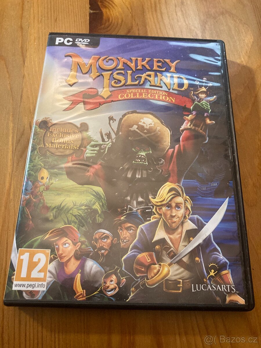P: DVD Monkey Island 1+2 Special Edition - Praha 5 | Bazoš.cz