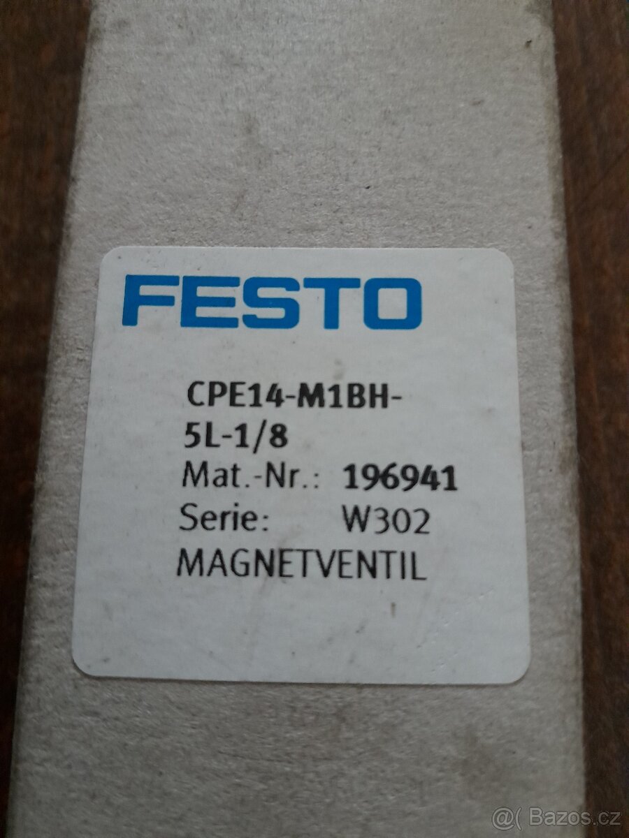 Festo magnet ventil CPE14-M1BH-5L-1/8 . - Tábor | Bazoš.cz