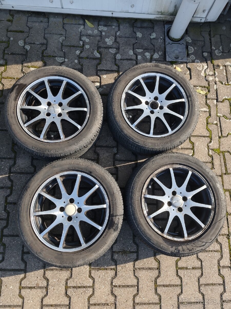 Alu kola 4x100 205/55 16 - Hradec Králové | Bazoš.cz