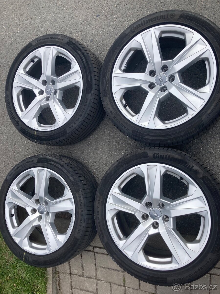 19” letni al kola originál Audi A7 r.v. 2023, A8, A6, A5, A4 - Kladno | Bazoš.cz