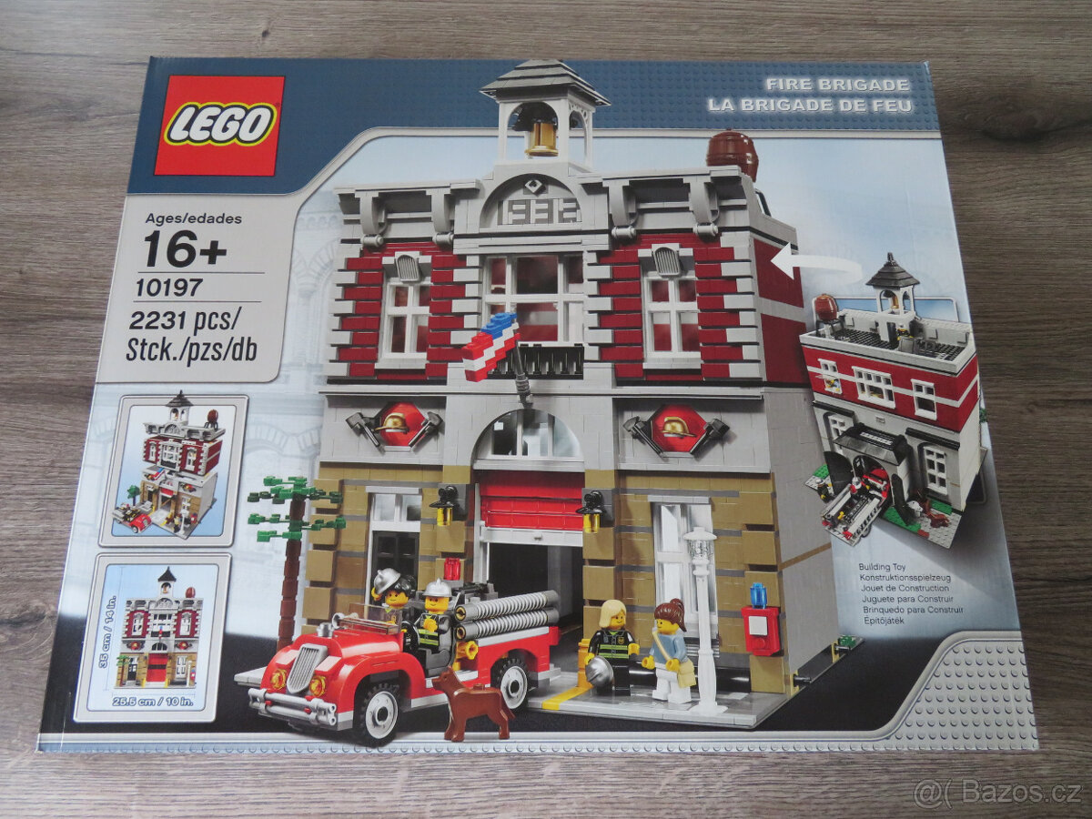LEGO Modular 10197 Fire Brigade - Praha - východ | Bazoš.cz