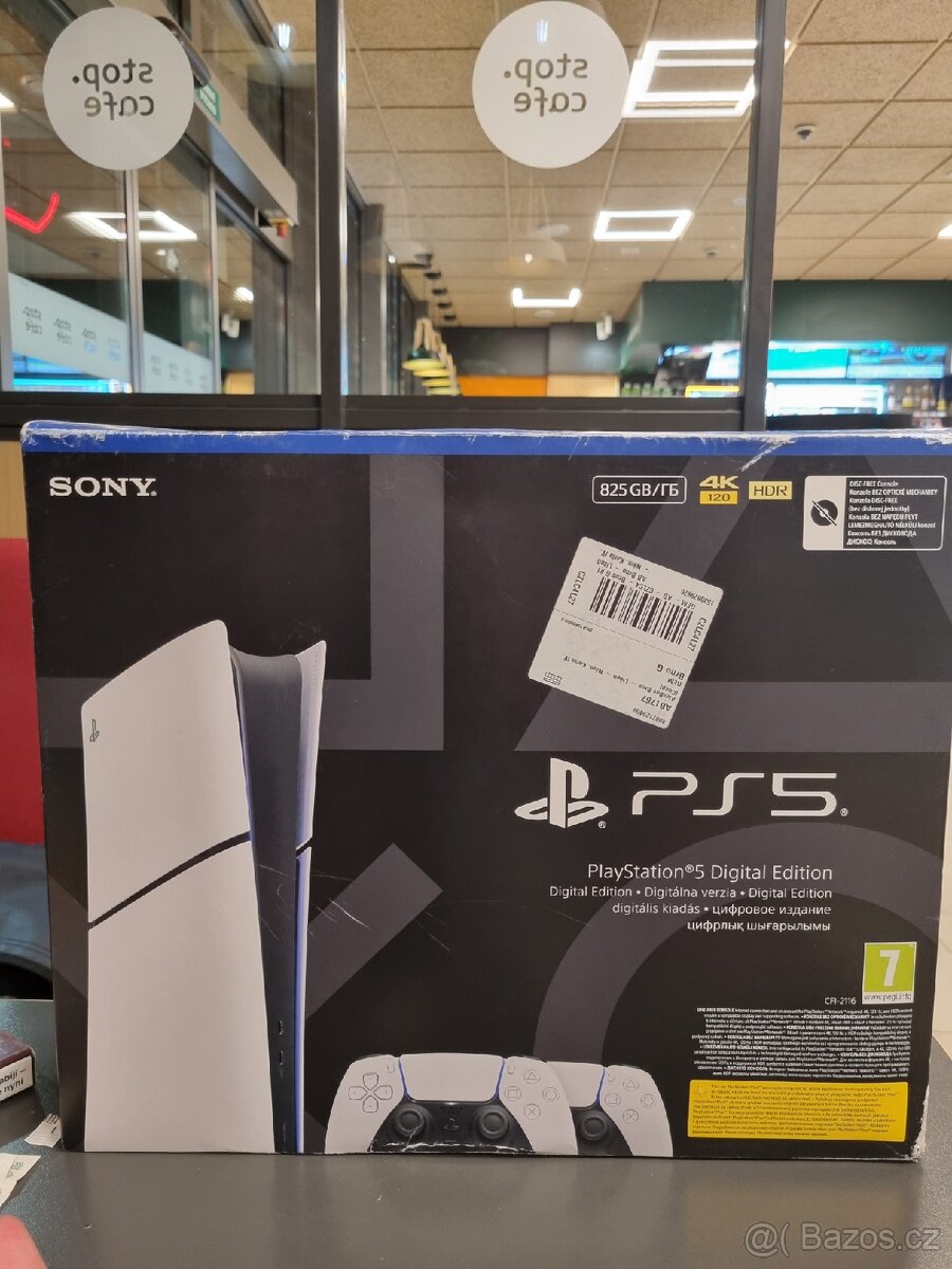 Ps5 slim digitál edition 1t 2x dual sense - Brno | Bazoš.cz
