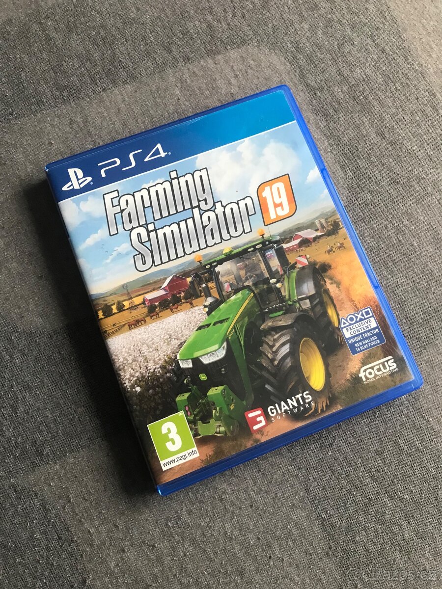 PlayStation 4, PS4 hra Farming Simulator 19 - České Budějovice | Bazoš.cz