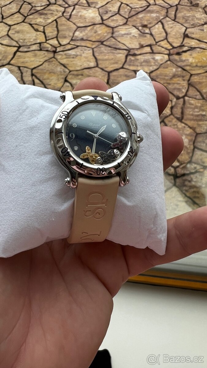 Chopard Happy Sport hodinky se zlatými rybkami a diamanty - Kladno ...