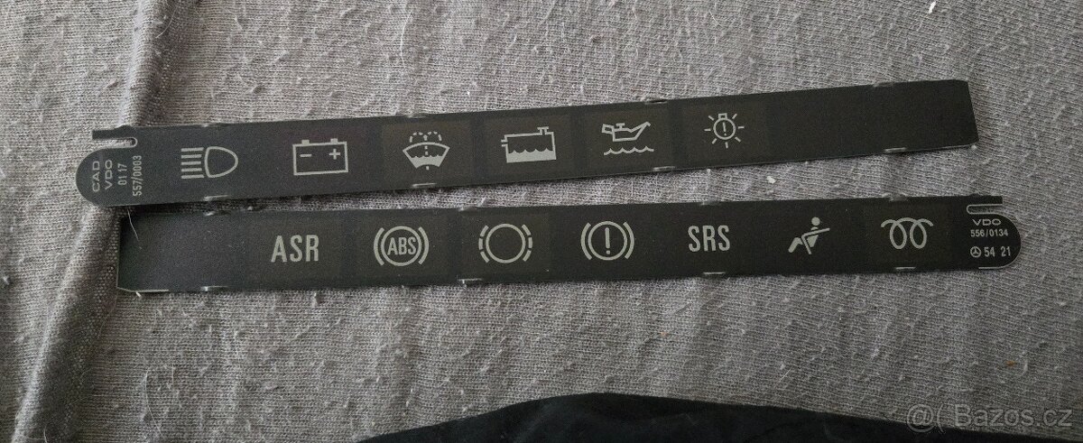 MERCEDES W140 S-CLASS 1991 PLATY TACHOMETRU - Ostrava | Bazoš.cz