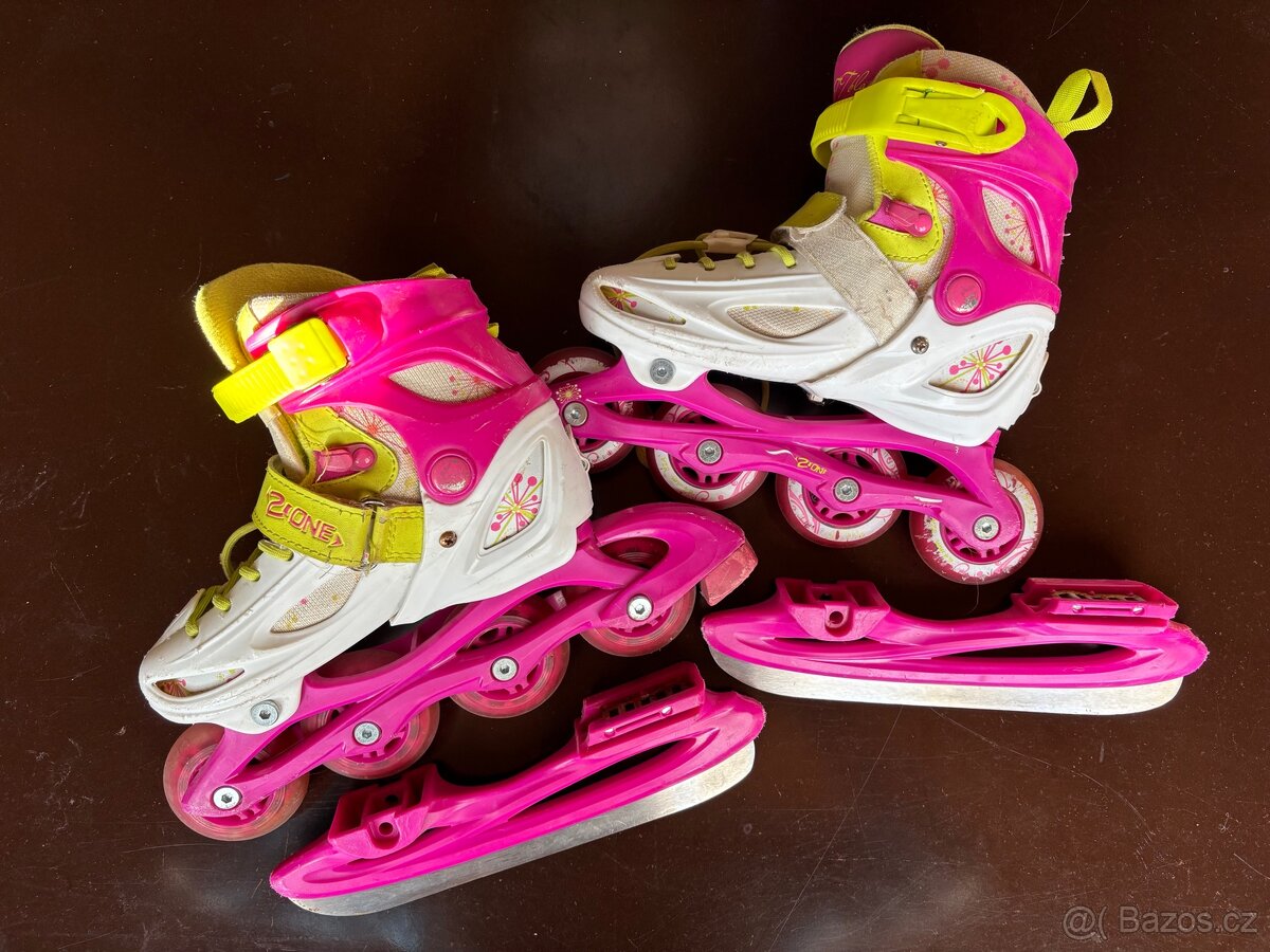 Roztahovací brusle 2 one, vel. 30-33 - Frýdek - Místek | Bazoš.cz