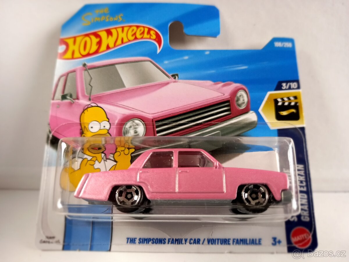 HOT WHEELS - THE SIMPSONS FAMILY CAR - Slovensko | Bazoš.cz