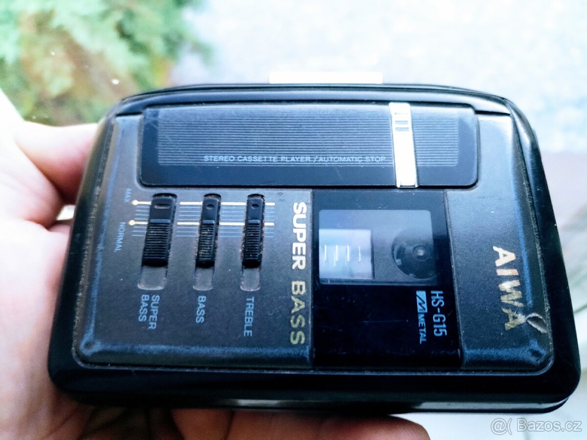 walkman AIWA HS G 15 + diktafon Pearlcorder 9000OLYMPUS - Kladno | Bazoš.cz