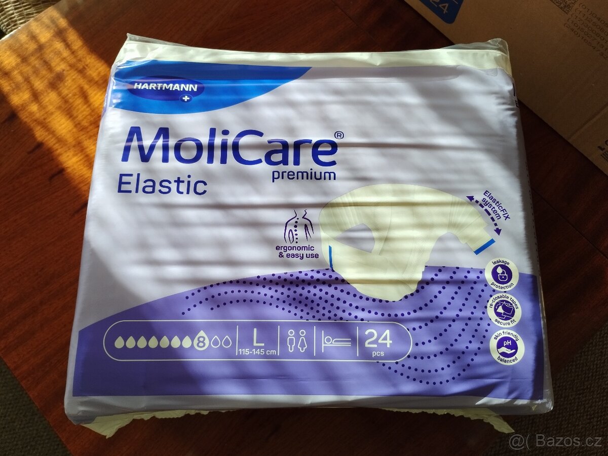 MoliCare Elastic 8 kapek L 24ks - 3 balení - Karviná | Bazoš.cz