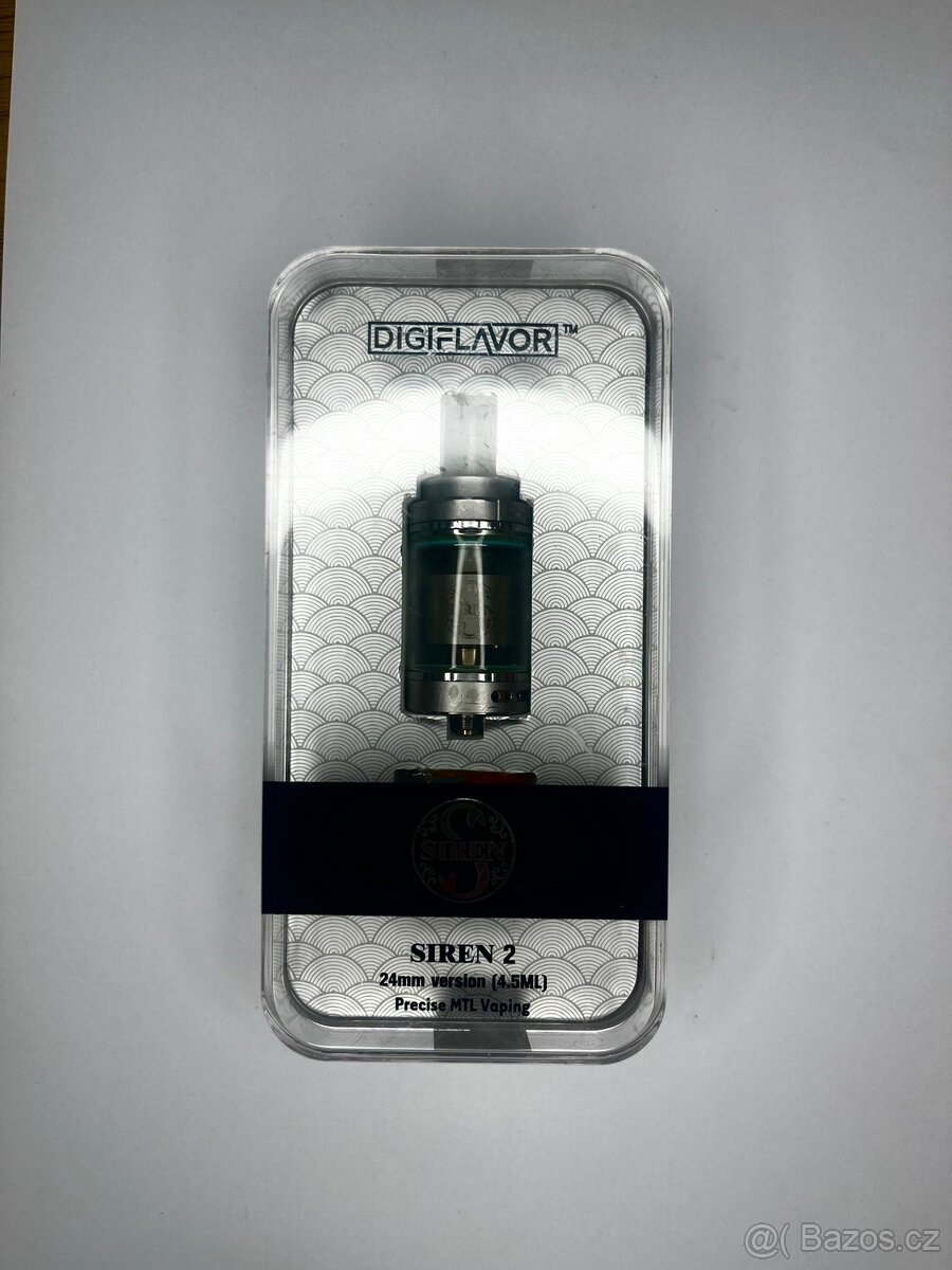 Digiflavor Siren 2 (24mm) – MTL atomizér - Děčín | Bazoš.cz