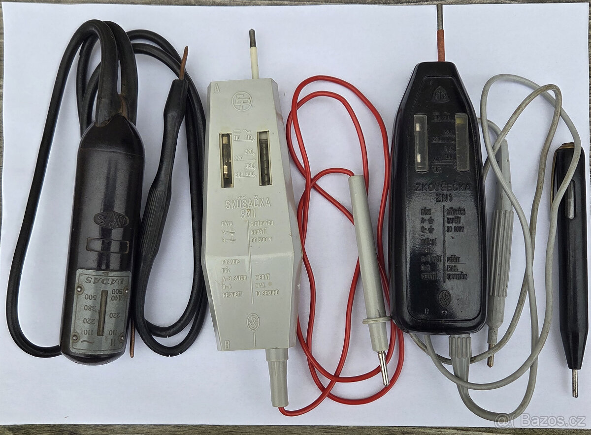 Historické zkoušečky VADAS, SN1, ZN1, DPA - Praha 10 | Bazoš.cz