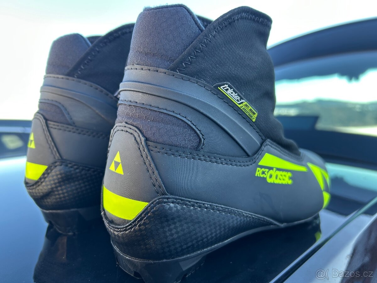 Fischer běžky na klasiku 202 cm + boty RC3 Classic EU 41 – j - Plzeň ...