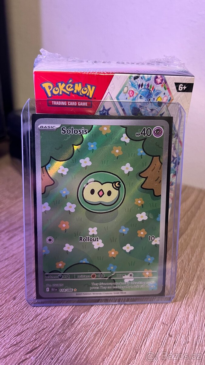 Pokémon karta Solosis 118/086 – Illustration Rare – nová - Zlín | Bazoš.cz