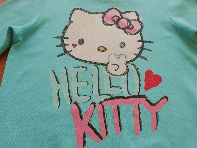 Slabá mikina H&M "Hello Kitty" v. 122-128 - TOP STAV - Plzeň | Bazoš.cz