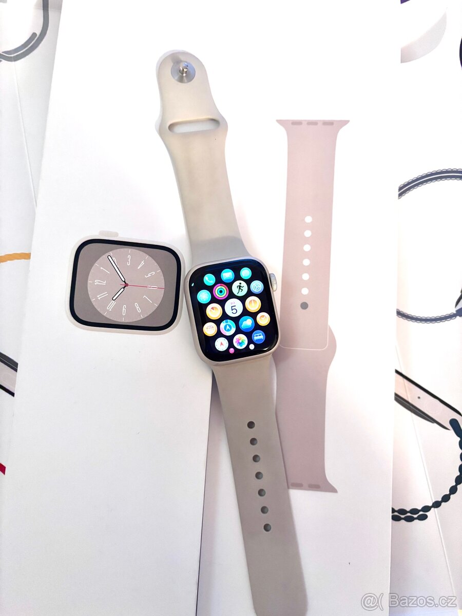 Apple watch series 8 41mm - 100% baterie - Prachatice | Bazoš.cz