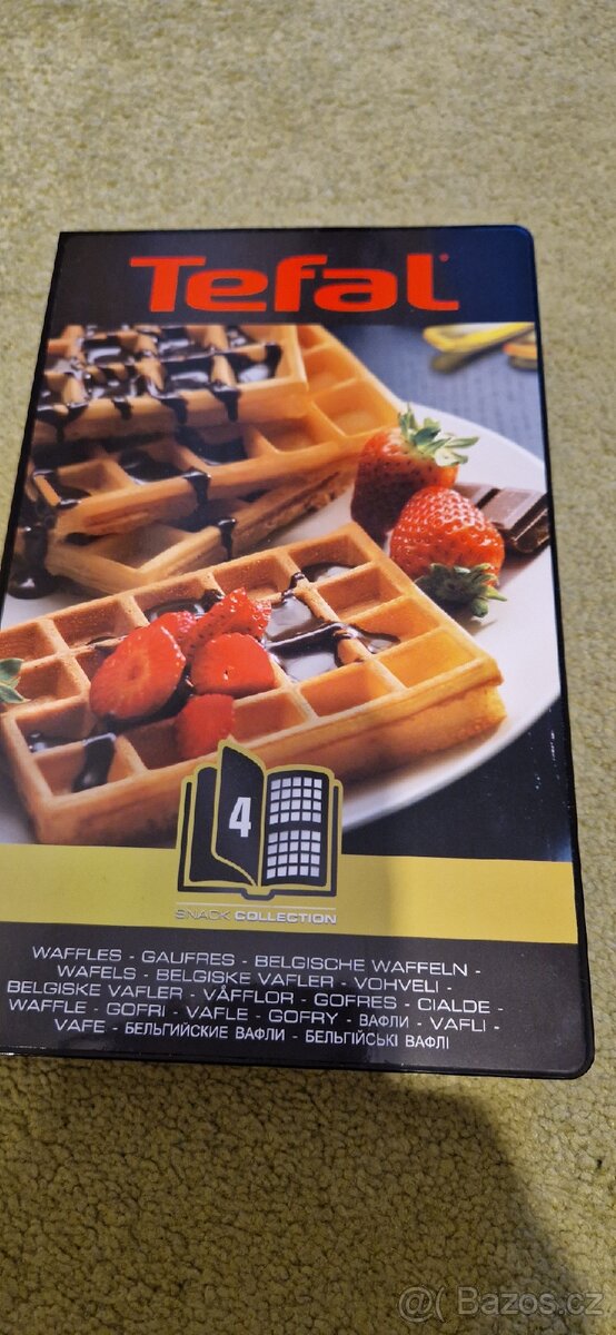 Tefal snack collection, wafle - Benešov | Bazoš.cz