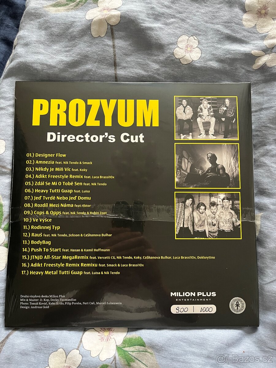 2LP Yzomandias ‎– Prozyum (Director‘s Cut) - Praha 5 | Bazoš.cz