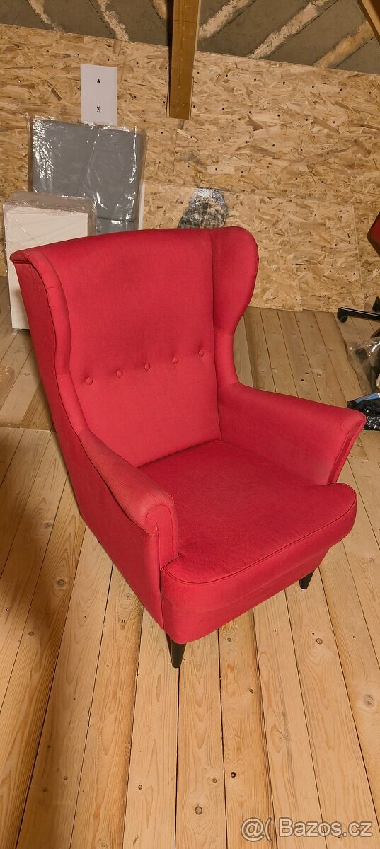 Kreslo Usk IKEA Strandmon - Praha - západ | Bazoš.cz