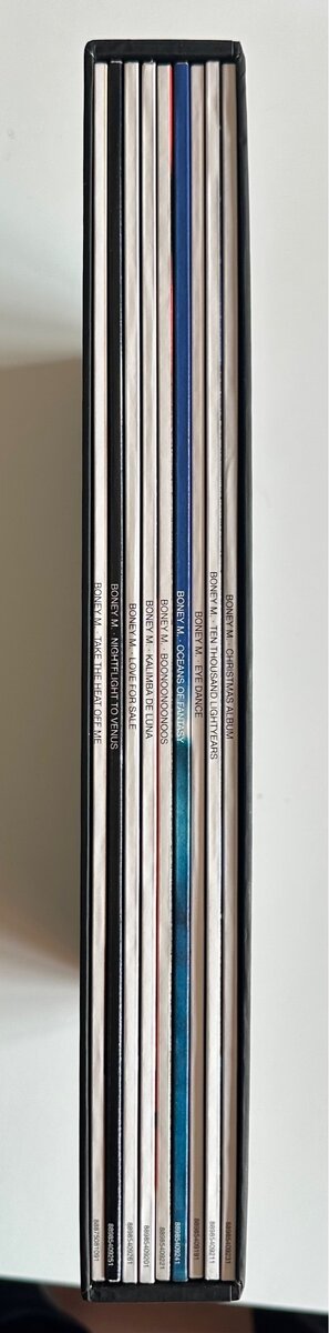 BONEY M. - The Complete 9 Vinyl LP Studio Albums BOX - Pardubice | Bazoš.cz