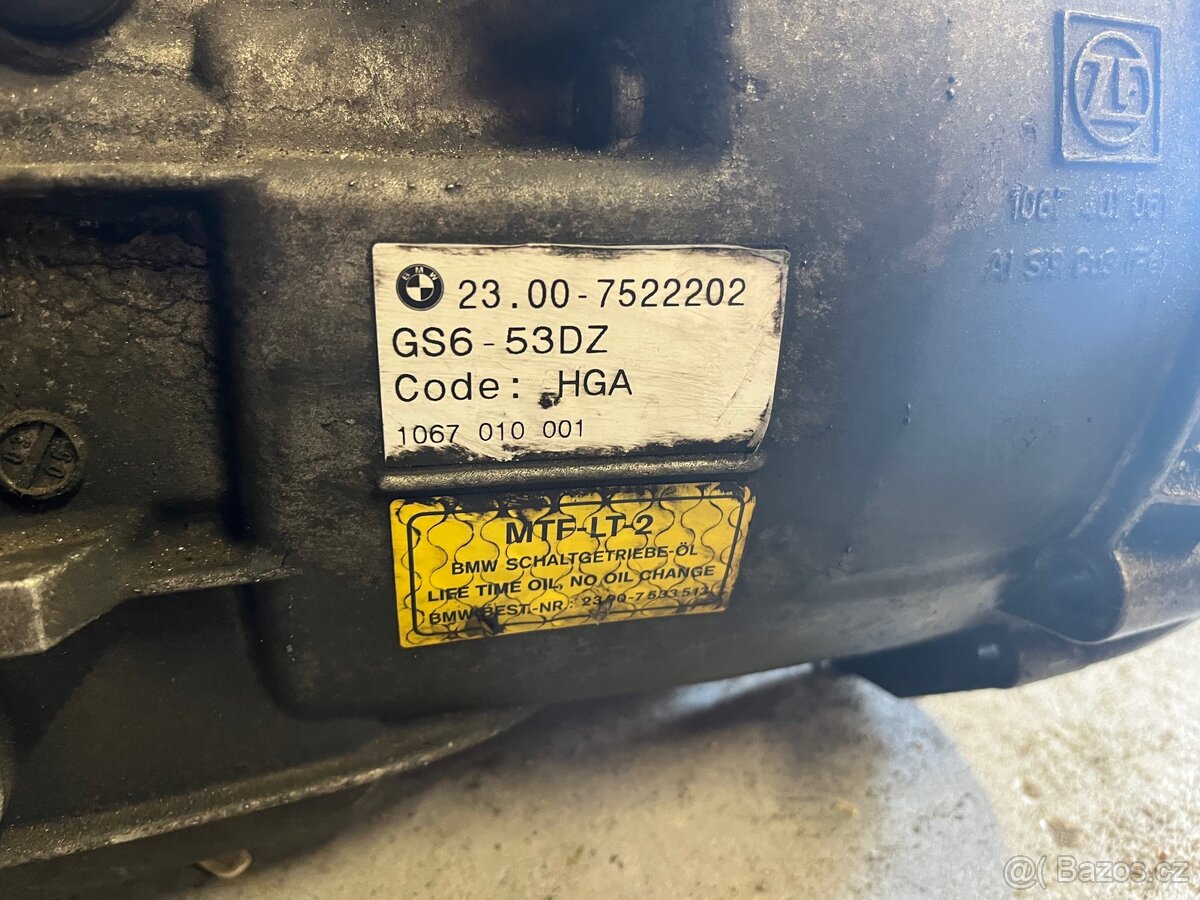Bmw převodovka GS6-53DZ HGA - Benešov | Bazoš.cz