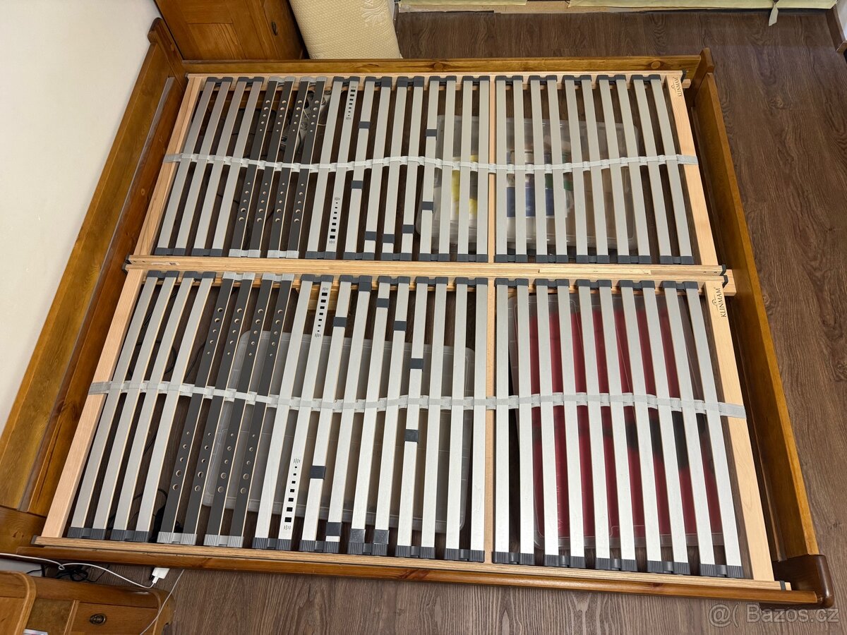 Rám postele. Délka 2 m šířka 1,8 m. Bez roštu. - Brno venkov | Bazoš.cz