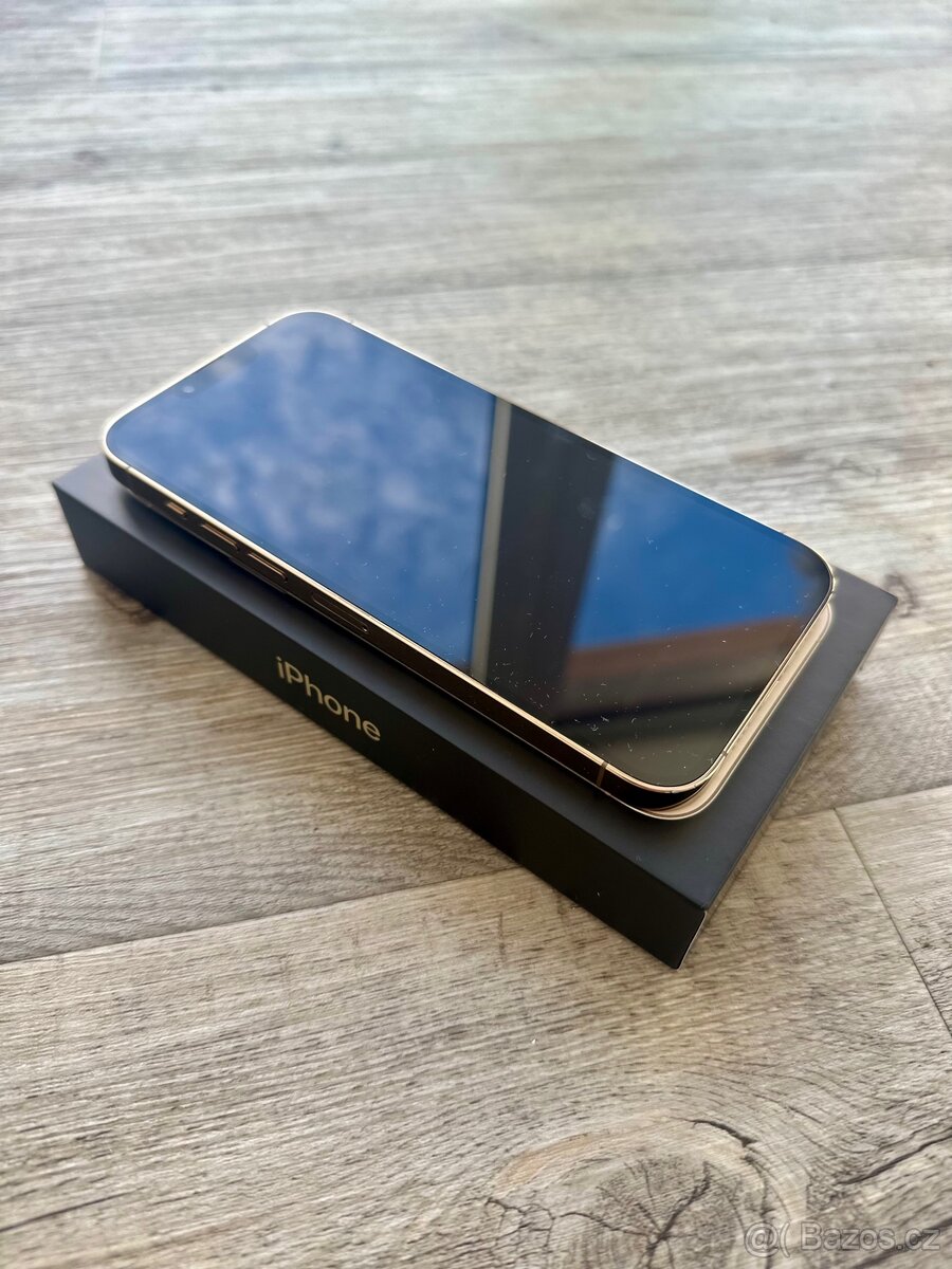iPhone 13 PRO MAX 128gb GOLD + 2x obal - Znojmo | Bazoš.cz