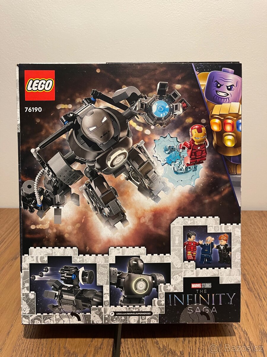 LEGO 76190 Iron Man: běsnění Iron Mongera MARVEL - Nymburk | Bazoš.cz
