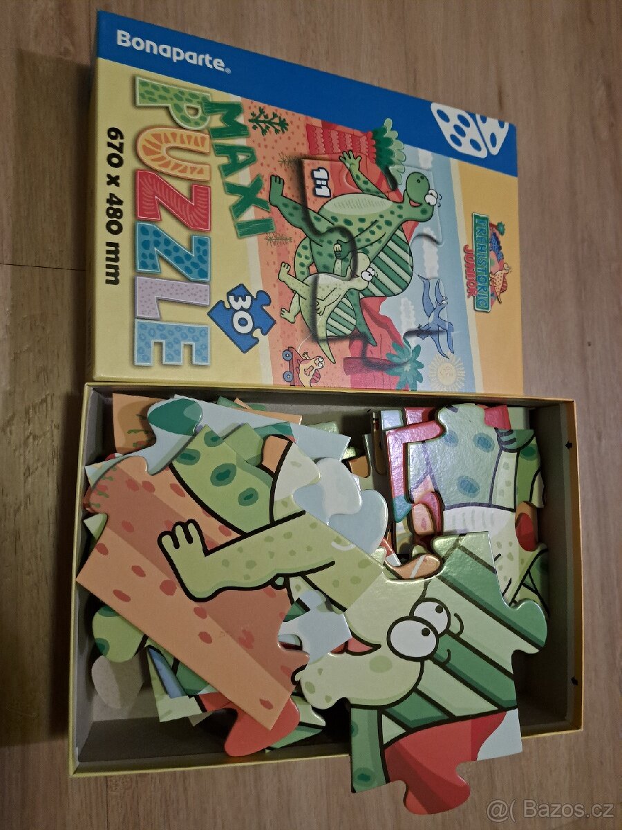 Prehistorické Junior Maxi Puzzle 670 × 480 mm - Plzeň-sever | Bazoš.cz